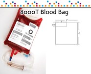 Labels Zebra 8000T Blood Bag Size 102 X 102 Mm Cod 3006622 Labels Zebra 8000T Blood Bag Size 102 X 102 Mm Cod 3006622