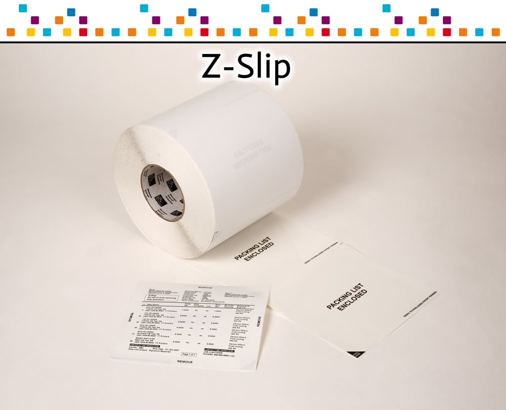 Etichette Zebra - Z-Slip, formato 168 x 152 mm. cod.10004425*