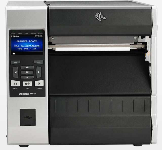 Label Printer Zebra ZT620; direct thermal, thermal transfer; btle ...